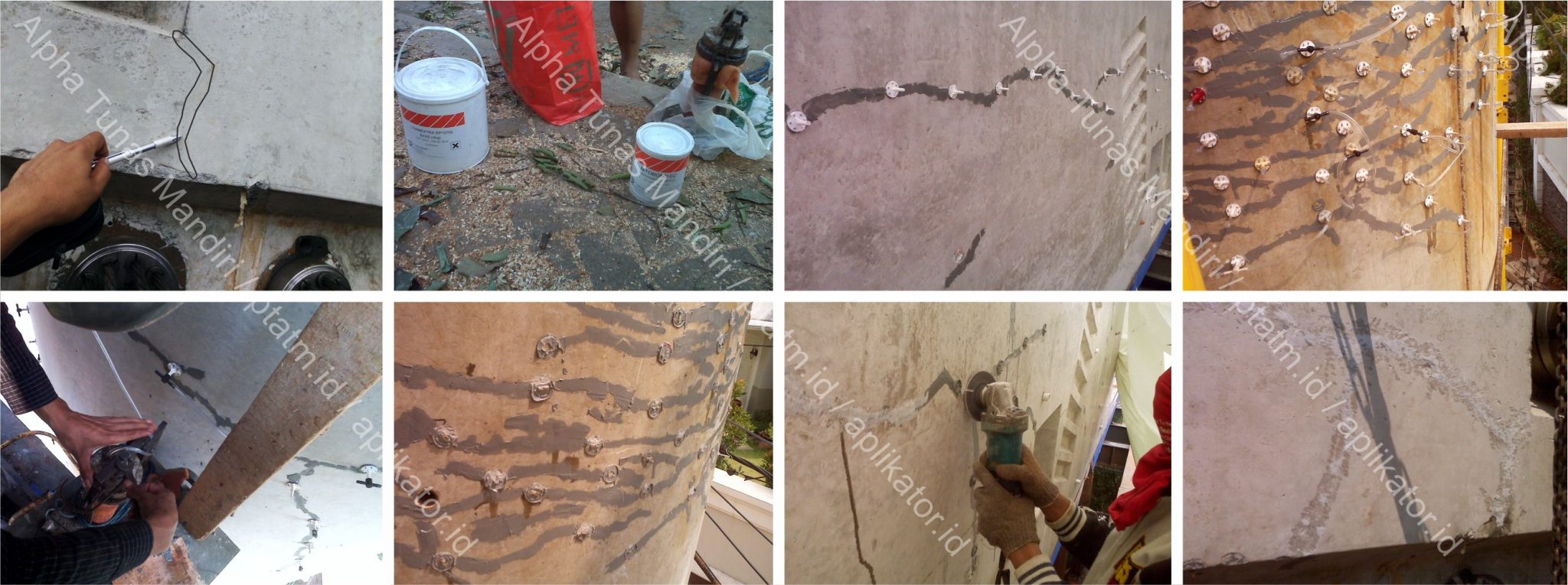 Jasa Perbaikan Beton Retak - PT Alpha Tunas Mandiri
