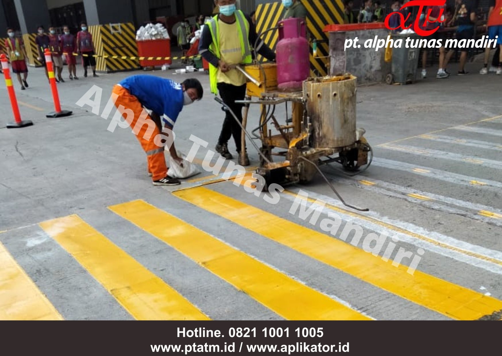 Marka Jalan Atau Garis Jalan - PT Alpha Tunas Mandiri