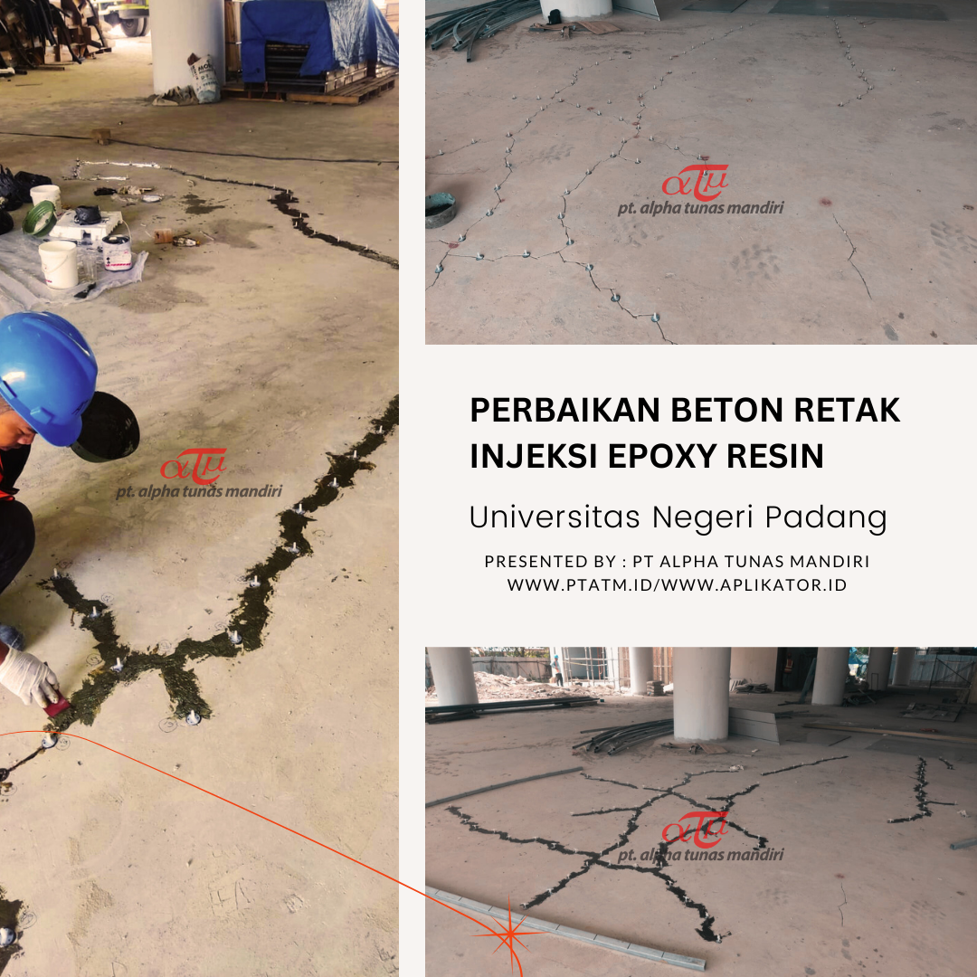 Injeksi Epoxy Resin - PT Alpha Tunas Mandiri